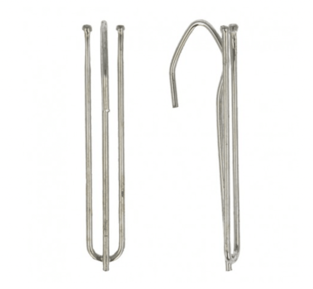 Agrafe rideau 2 branches 70 mm x 10 - Les aiguilles de Lulu